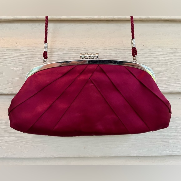 Kate Landry | Bags | Vintage Style Kate Landry Satin Clutch | Poshmark